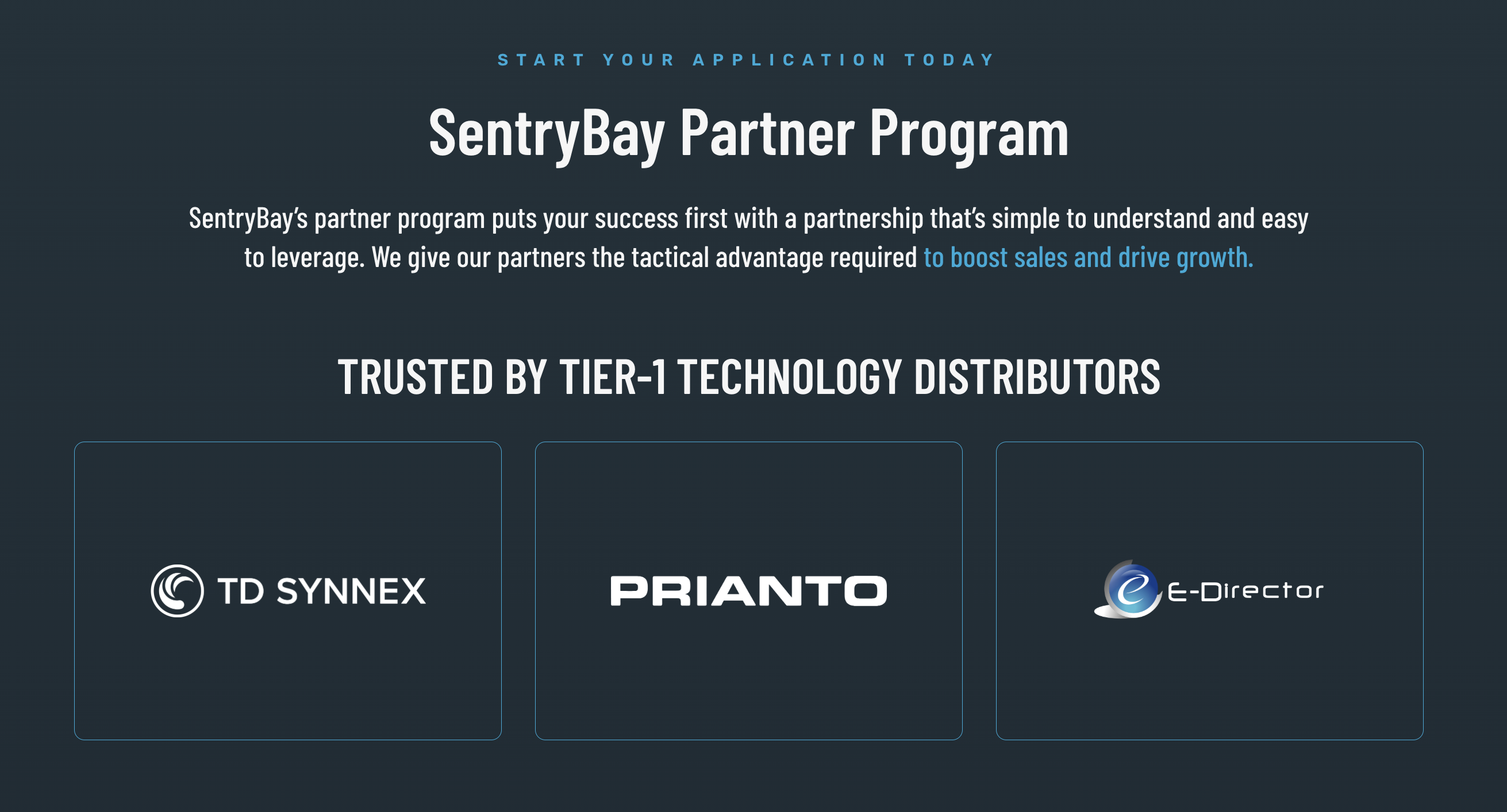 Partner Program - SentryBay